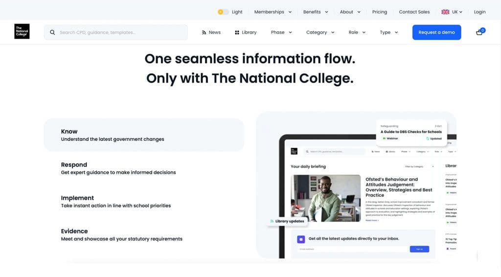 The National College | Reviews 2026: Features, Price, Alternatives