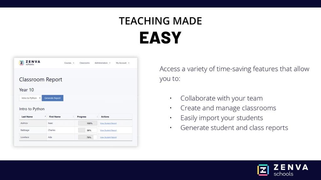 Zenva Schools | Reviews 2025: Features, Price, Alternatives
