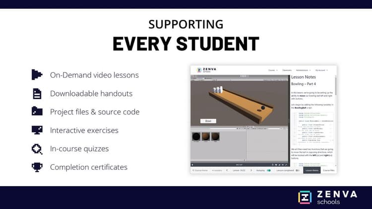 Zenva Schools | Reviews 2022: Features, Price, Alternatives